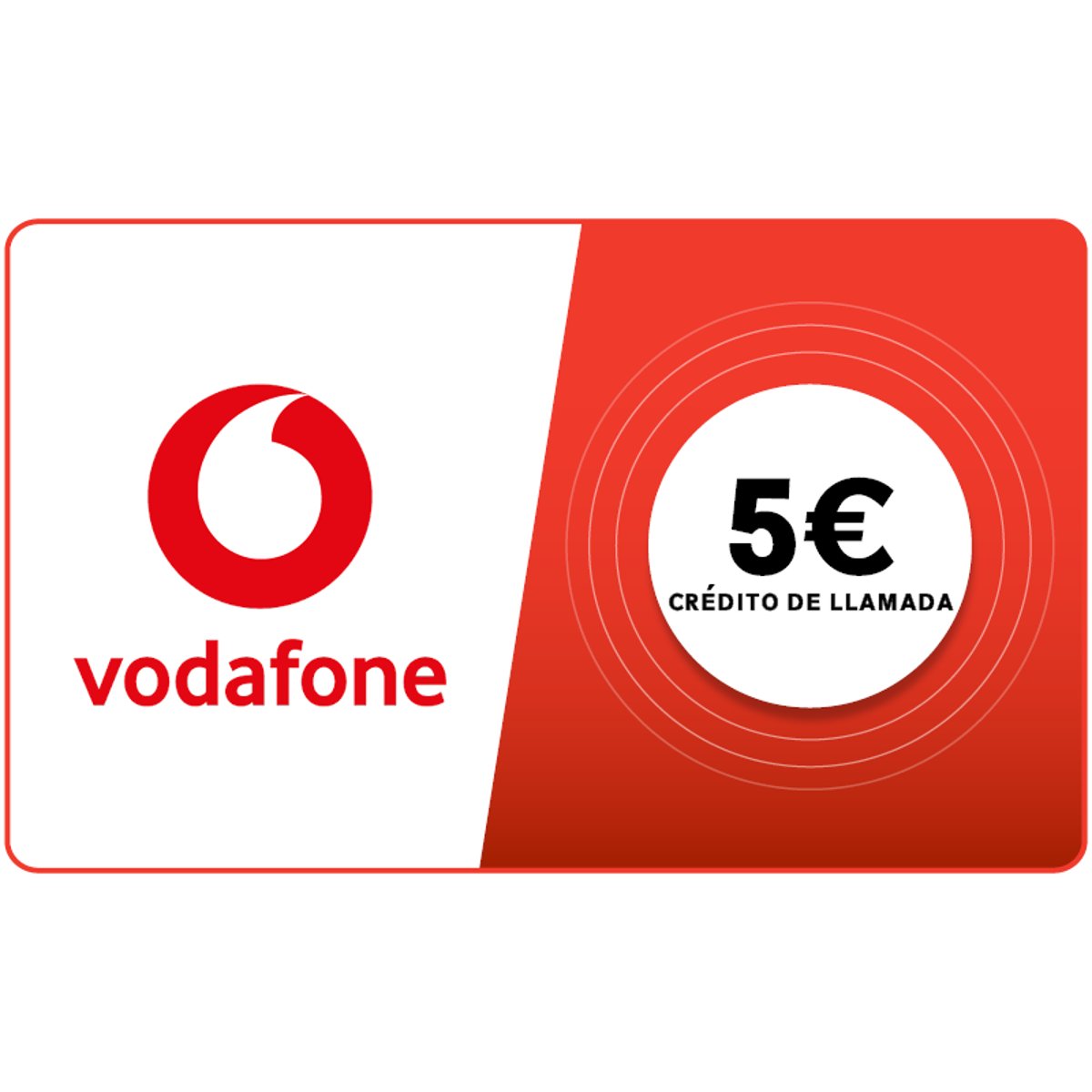 Comprar una recarga Vodafone de 5 €- Entrega inmediata